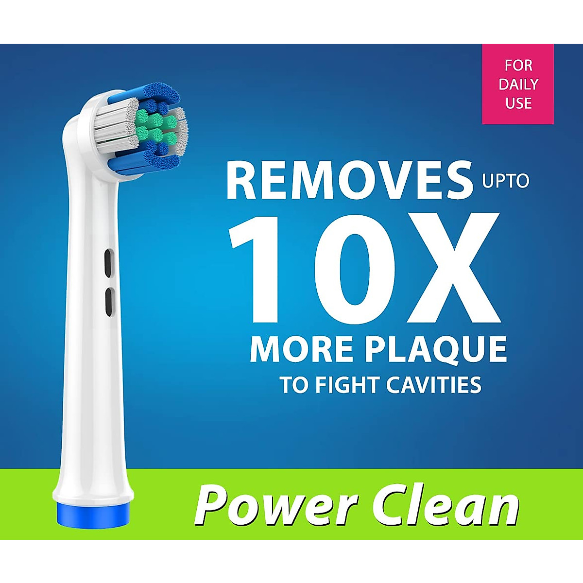 Belwick Replacement Toothbrush Heads Compatible with Oral B Braun, 8 Pack Professional Electric Toothbrush Heads, Precision Brush Heads Refill for Oral-B 7000/Pro 1000/9600/ 5000/3000/8000 (8 Pack)