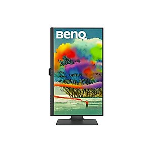 BenQ DesignVue PD2705Q 27" QHD 2560 x 1440 2K 5ms (GTG) 60Hz HDMI DisplayPort USB Type-C Built-in Speakers Anti-Glare Backlit LED Designer IPS Monitor