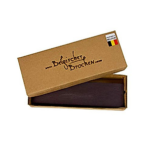 BLUE BELGIAN WHETSTONE original 5,90x1,57in I Grinding stone for knives & tools I Sharpening stone for extra fine grinding effective & highest precision I Incl. slurry stone I Grain 5000-6000