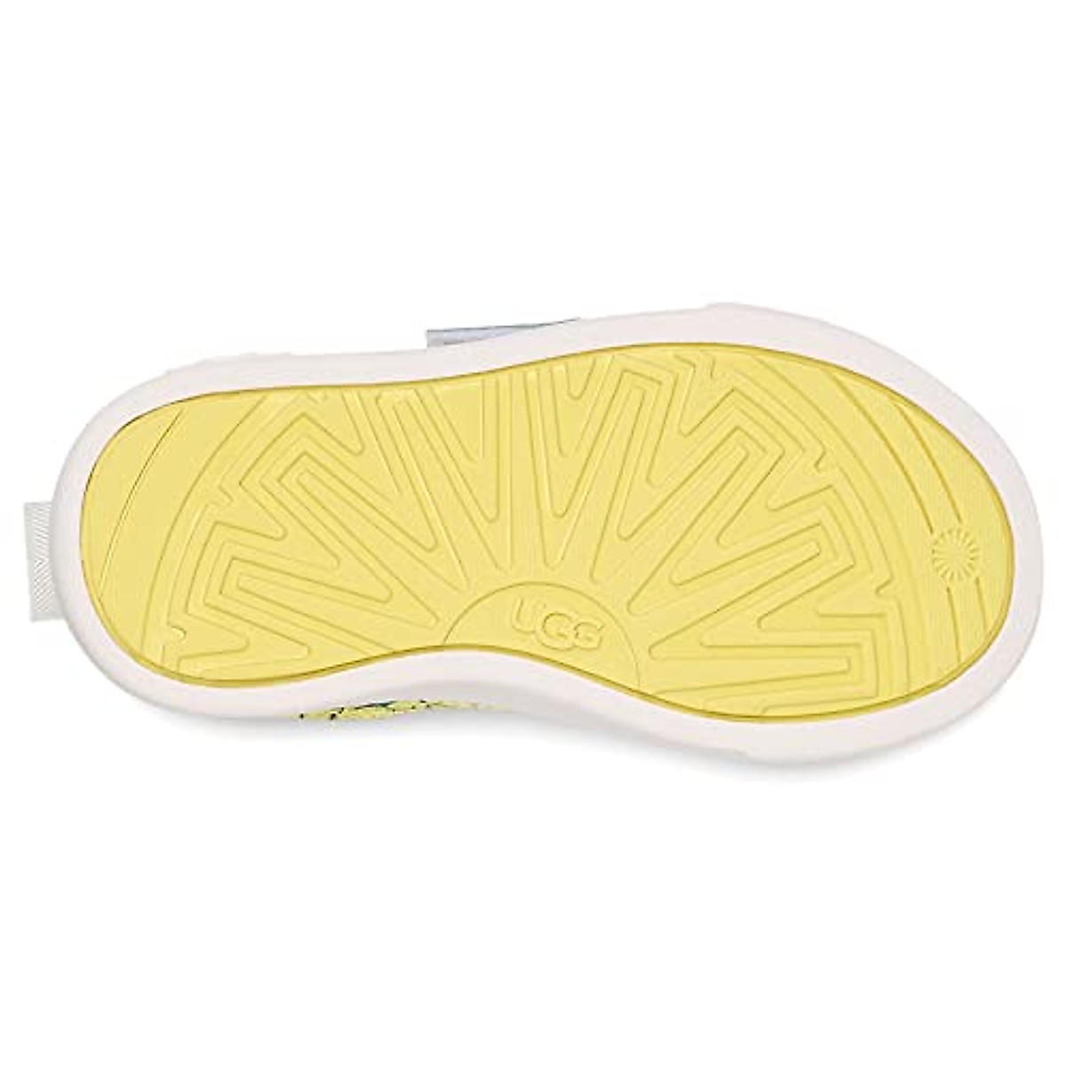 UGG Unisex-Child Rennon Low Pineapple Stuffie Sneaker, Pineapple, 10 Toddler