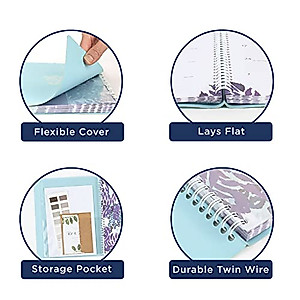 AT-A-GLANCE 2023 Weekly & Monthly Planner, 8-1/2" x 11", Large, Wild Washes Teal (523-905)