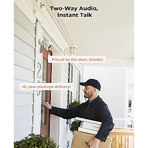 NAPCAT 4K PoE Security Camera System, F1.0 Color Night Vision, 130° Wide Angle, Spotlight, AI Detection, NVR with 2TB HDD, 4Pcs 8MP IP67 PoE IP Outdoor Wired Home Security Cameras (N2814)