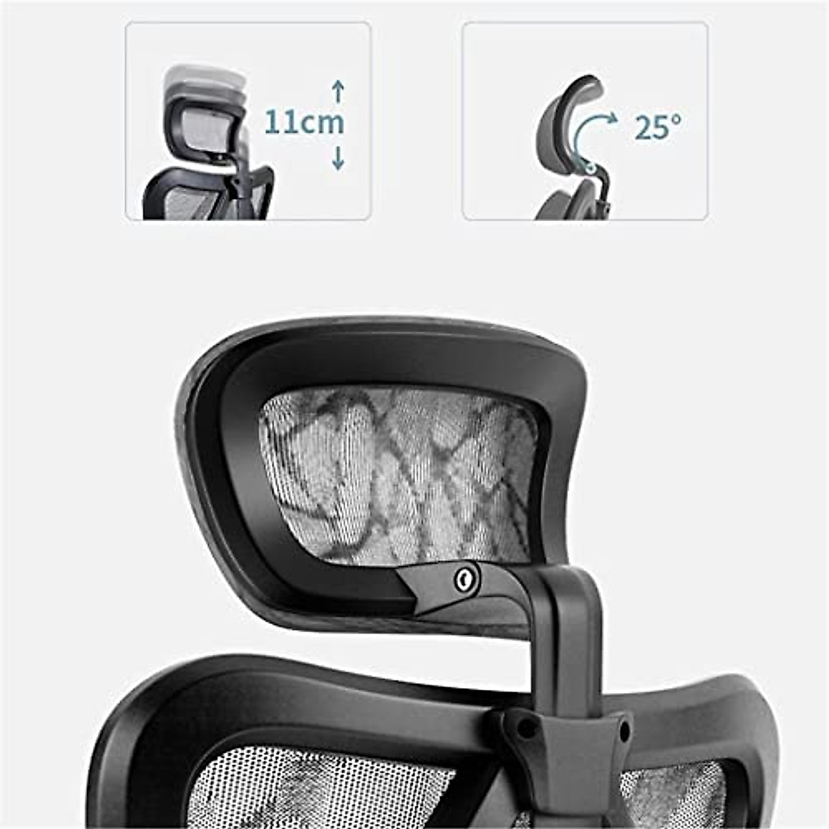 MayNuo Chair E-Sports Chair Computer Chair Ergonomic Office Chair Game Seat Work Swivel Chair Backrest Lift Chair/Black 1/One Size