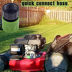 Llewyn Lawn Mower Wash Connector,Quick Connect Lawn Mower Deck Wash Port Hose Adapter(3 Pcs) Compatible with Cub Cadet,Troy-Bilt,MTD,Craftsman Lawn Mower Tractor