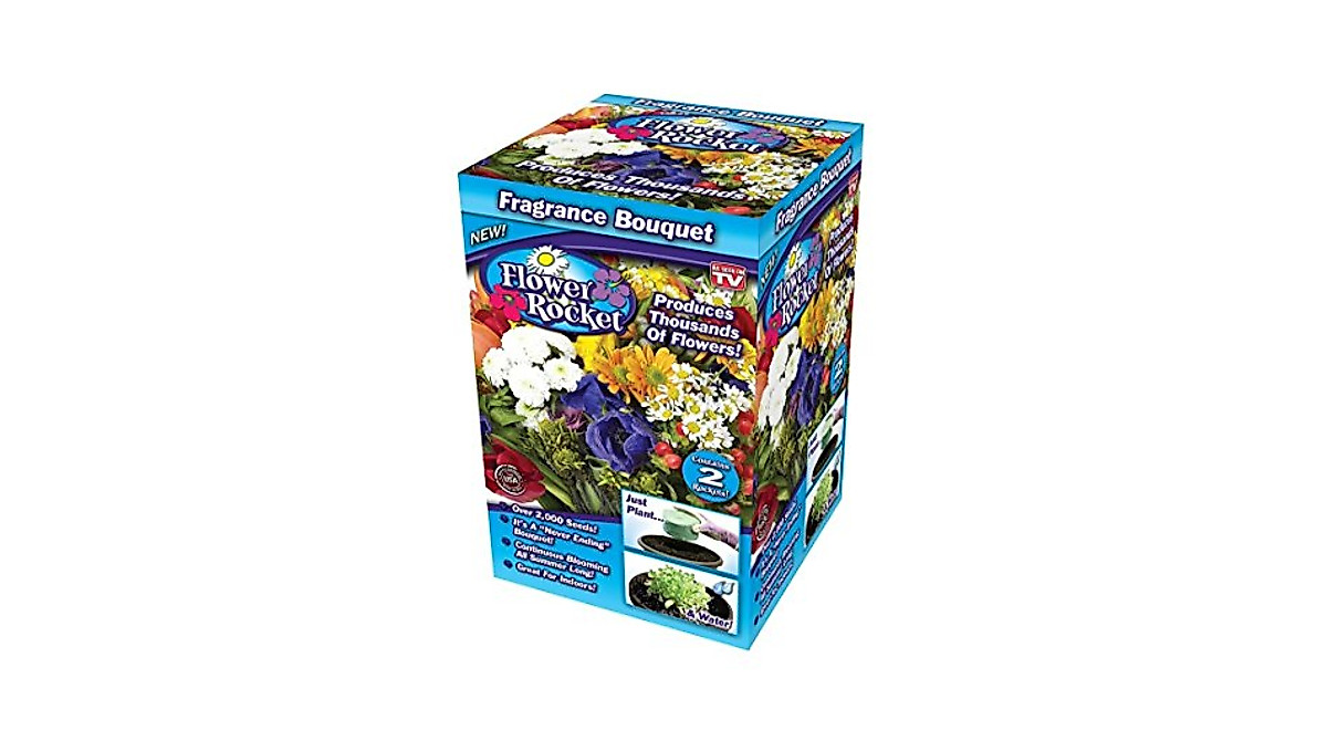 Fragrance Bouquet Flower Rocket Seed Disc - Easy Indoor/Outdoor Gardening