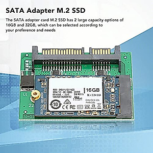 Laihua M.2 SSD 2in1 Large Capacity PCB Plug and Play Compact and Reliable Adapter Compact Portable M.2 SSD for Home and Office 16GB