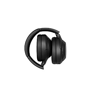 Sony WH-1000XM4 Wireless Premium Noise Canceling Overhead Headphones - 30hr Battery Life, Over Ear Style with Mic for Phone-Call and Alexa Voice Control - Black International Version