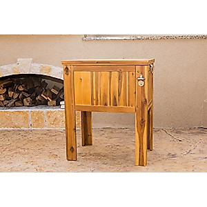 Leigh Country 56 Qt. Slatted Wooden Cooler