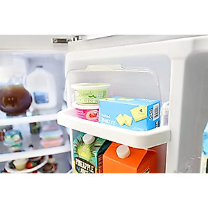 Winia 18 cu. Ft. Top Freezer Refrigerator with Icemaker - White