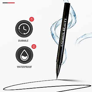 UNIMEIX Eyeliner Liquid Liner Waterproof Eye Liner Makeup Eyeliner Pen Precise All Day Black