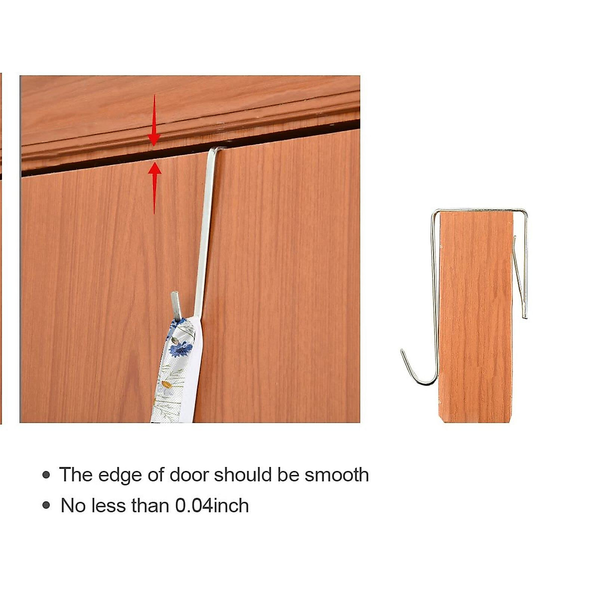 ElliTarr Door Hanging Laundry Hamper Bag with Free Adjustable Stainless Steel Hooks Dirty Clothes Hamper Extra Large Over the Door Laundry Hamper White Floral Daisy 29.5X20inch 1 PCS