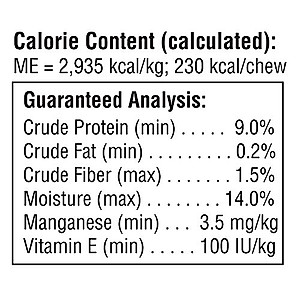 SmartBones Peanut Butter Dog Chew, Medium, 11.0 Oz , 4 pieces/pack