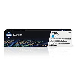 HP 130A Cyan Toner Cartridge | Works with HP Color LaserJet Pro MFP M176, M177 Series | CF351A