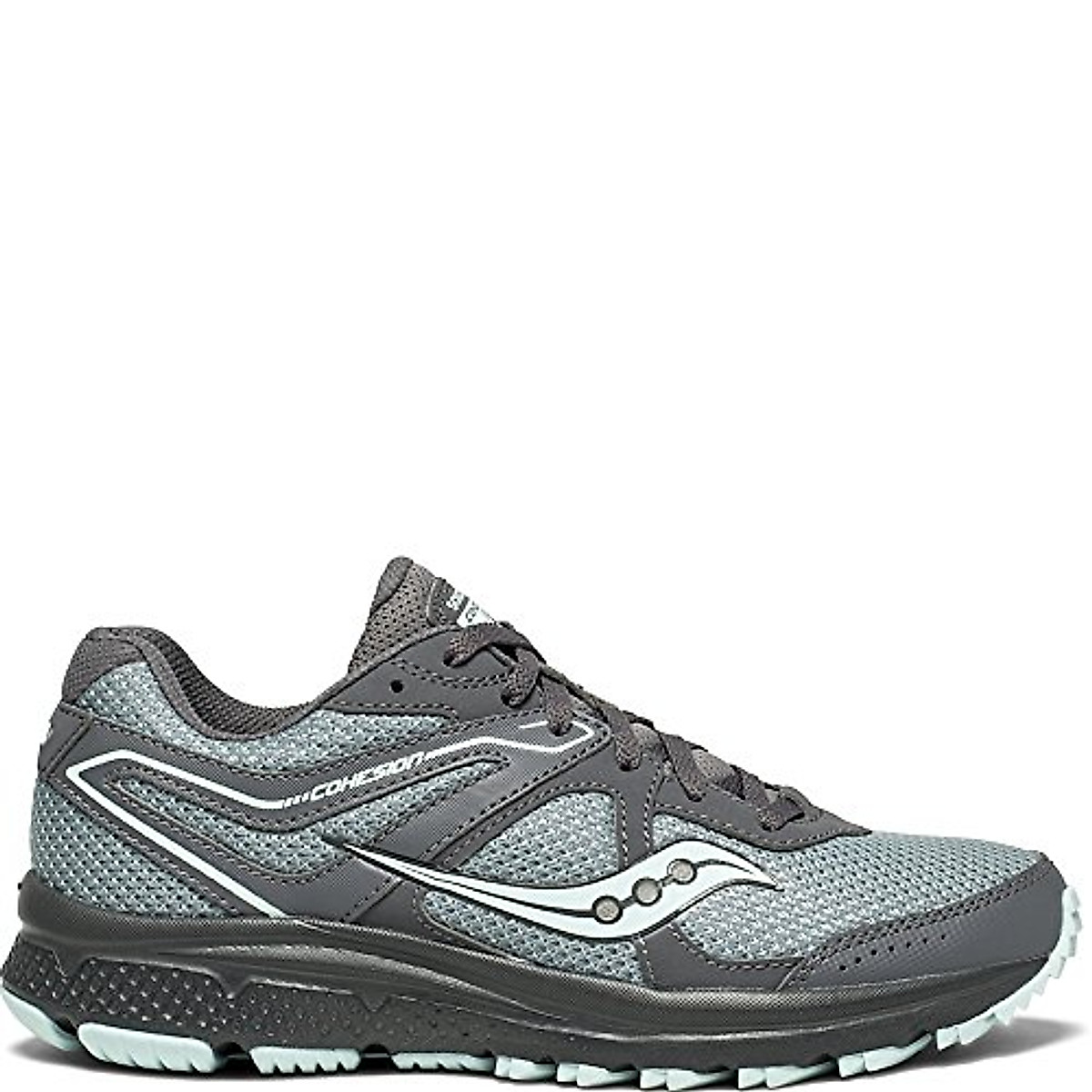 Saucony Women's Grid Cohesion TR11 Sneaker, Grey/Mint, 065 M US