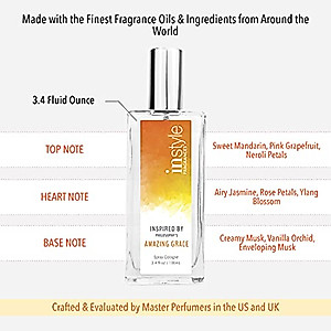 Instyle Fragrances | Inspired by Philosophy's Amazing Grace | Women’s Eau de Toilette | Vegan, Paraben Free, Phthalate Free | 3.4 Fluid Ounces