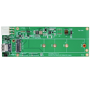 Micro SATA Cables | SlimSAS 4i PCIe 4.0 M.2 NVMe SSD Adapter