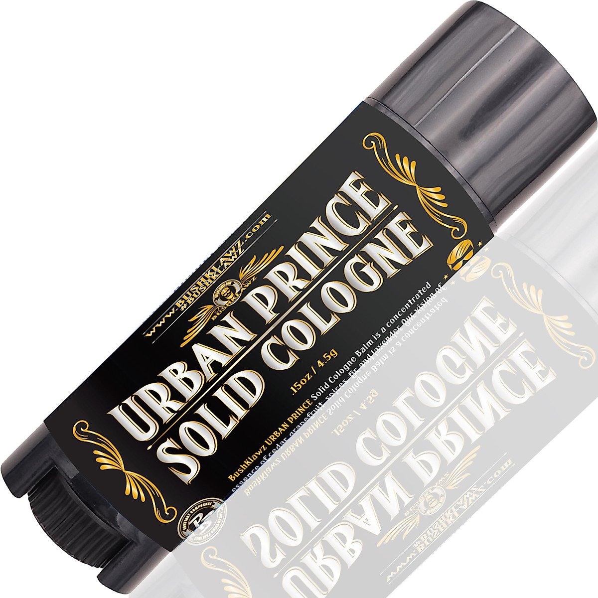 BushKlawz Solid Colognes Travel Variety Gift Set Sampler. Includes 1 chapstick size stick of each of our 4 famous scents. Best Gift Present for men men's