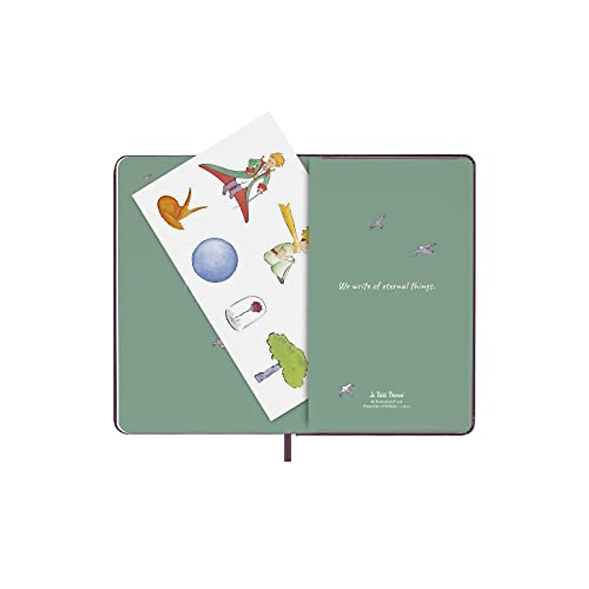 Moleskine Limited Edition Le Petit Prince 12 Month 2023 Weekly Planner, Hard Cover, Pocket (3.5" x 5.5"), Fly