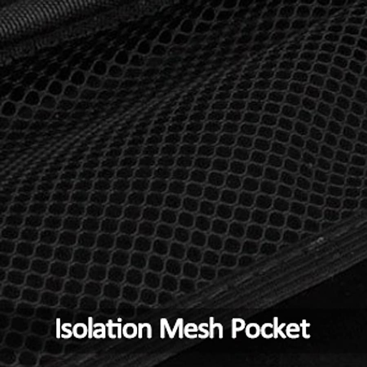 Vaguelly Wireless Microphone Case: Hard EVA Case for Handheld Microphone Dual Mic Bag Microphone Hard Carrying Travel Case, Black,Red, 30x15cm