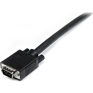StarTech.com 20 ft. (6.1 m) VGA to VGA Cable - HD15 Male to HD15 Male - Coaxial High Resolution - VGA Monitor Cable (MXT101MMHQ20)