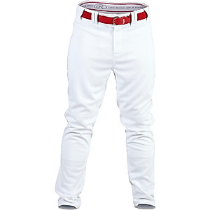 Rawlings | PRO 150 Series Baseball Pants | Adult Medium | White| Relaxed Fit
