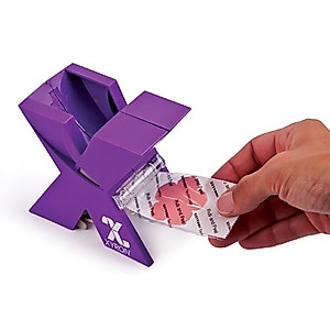 Xyron X150 Sticker Maker, For Scrapbooking, Crafts, Cards, School Projects, Acid-Free Adhesive, Portable, Purple (XRN150)