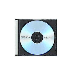Memorex 4x DVD-RW Media (5 Pack)