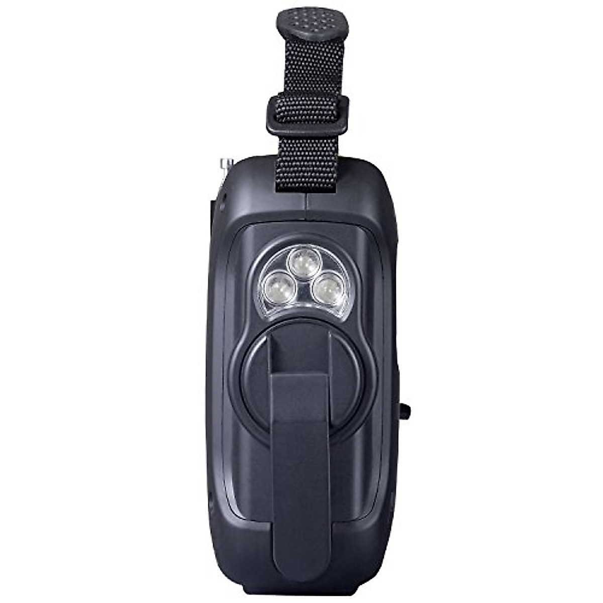 Kaito Voyager Pro KA600 Digital Solar Dynamo Hand Crank AM/FM/LW/SW & NOAA Weather Emergency Radio with Flashlight, Reading Lamp,Smart Phone Charger & RDS and Real-Time Alert, with AC Adapter, Black