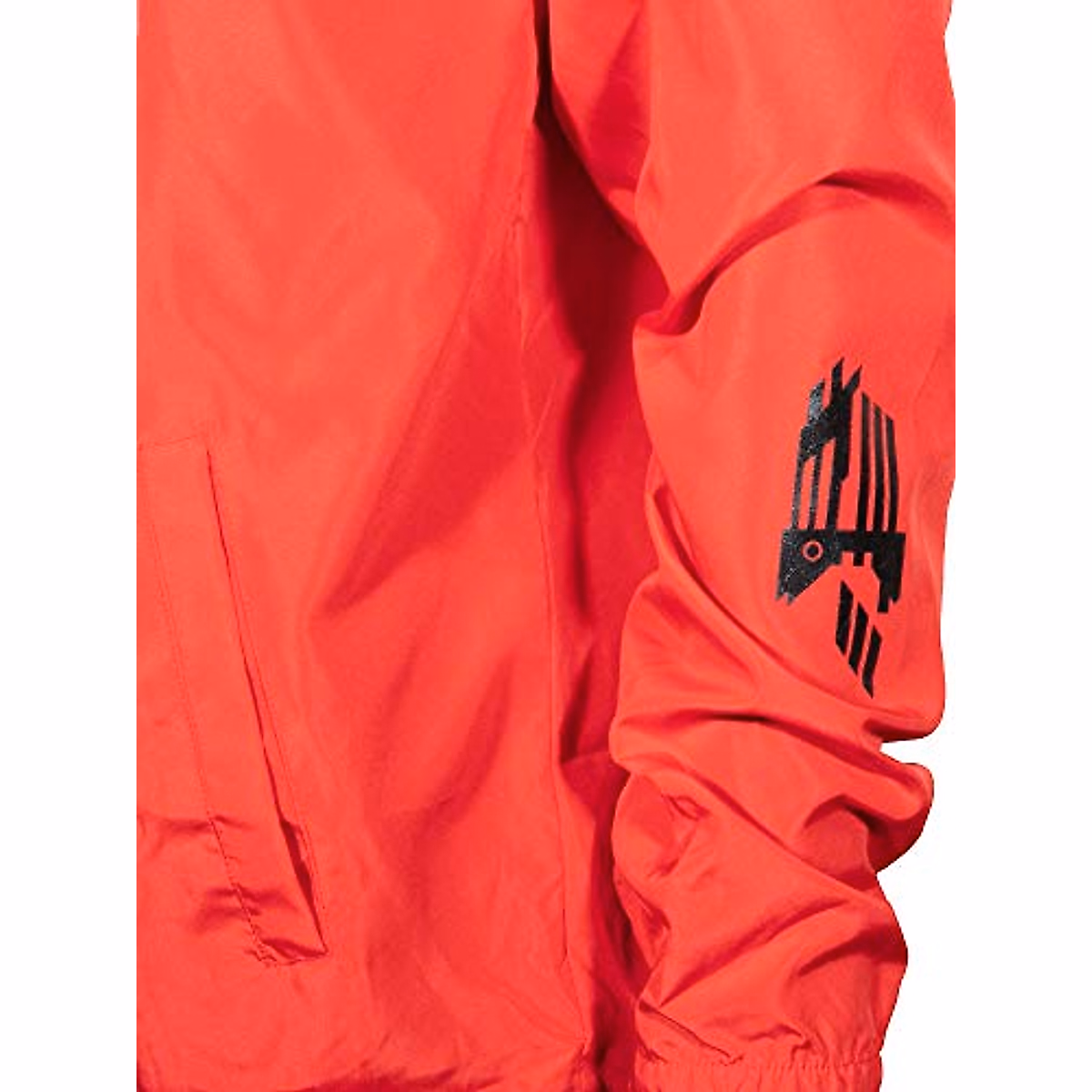 Jinx Cyberpunk 2077 Chippin In Men's Windbreaker Jacket, Red, Large