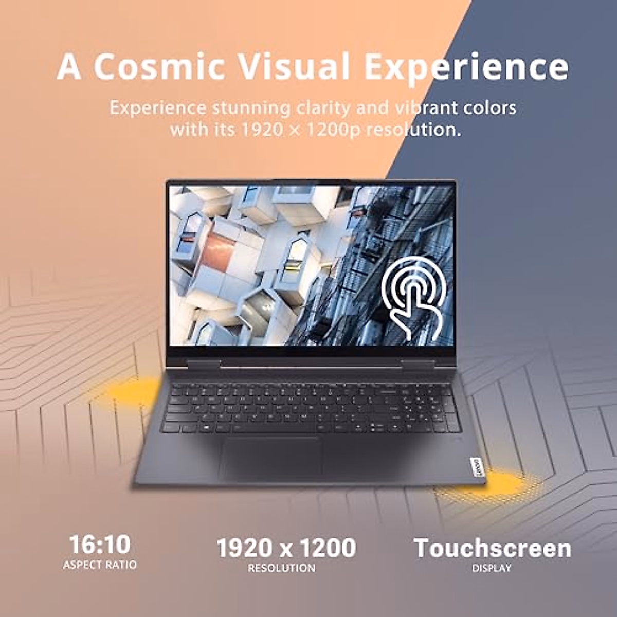 Lenovo Yoga 7i 2-in-1 360° 15.6" Touch Screen Laptop, Intel Evo Platform i5 1135G7, 8GB RAM, 1TB PCIe SSD, Intel Iris Xe Graphics, Backlit Keyboard, Win 11, Slate Grey, 32GB USB Card