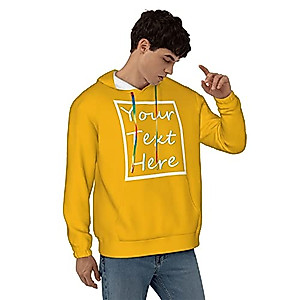 Customized Sweatshirt (XL) Funny Sweatshirts Make Your Own Sweatshirt Design Your Number Picture Name Custom Personalized Hoodies Your Design Here Custom Hoodies For Men Customized Gifts