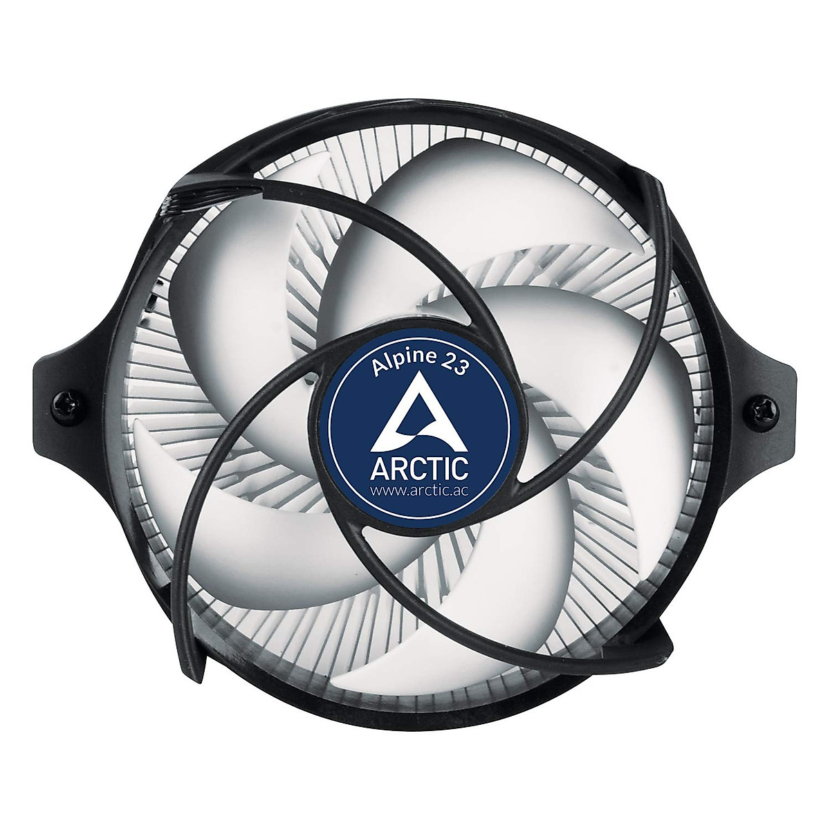 ARCTIC Alpine 23 - Compact AMD CPU Cooler for AM5 and AM4, Thermal Compound MX-2 pre-Applied, Computer, PC - Black