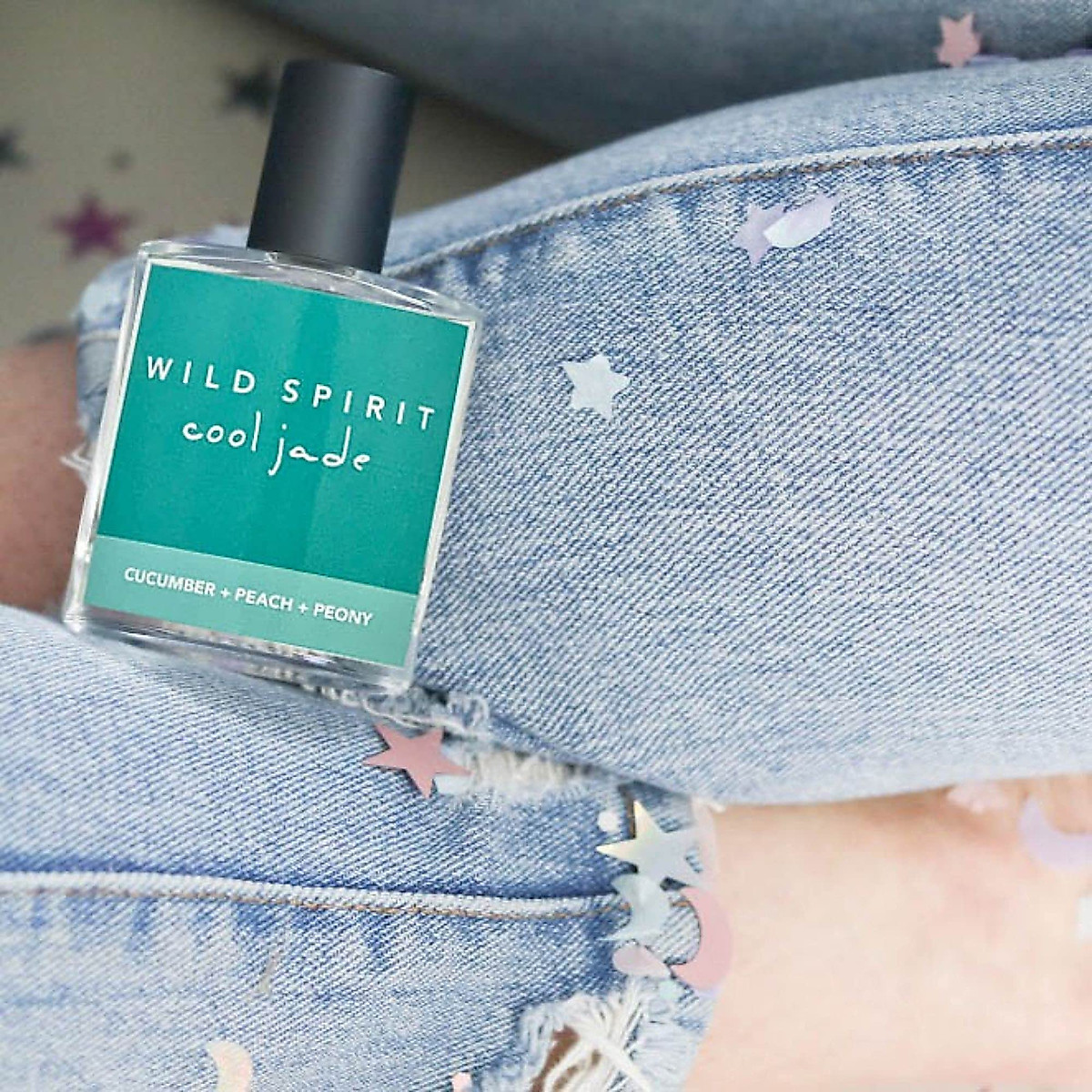 Wild Spirit Cool Jade Eau De Parfum Spray | Fresh Green Cruelty-Free Perfume for Women, 1 fl oz/30mL