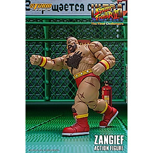 Storm Collectibles - Ultimate Street Fighter II: The Final Challenger - Zangief, Action Figure, STM87180 Red