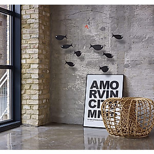 Flensted Mobiles Shoal Of Fish Hanging Mobile - 24 Inches Cardboard