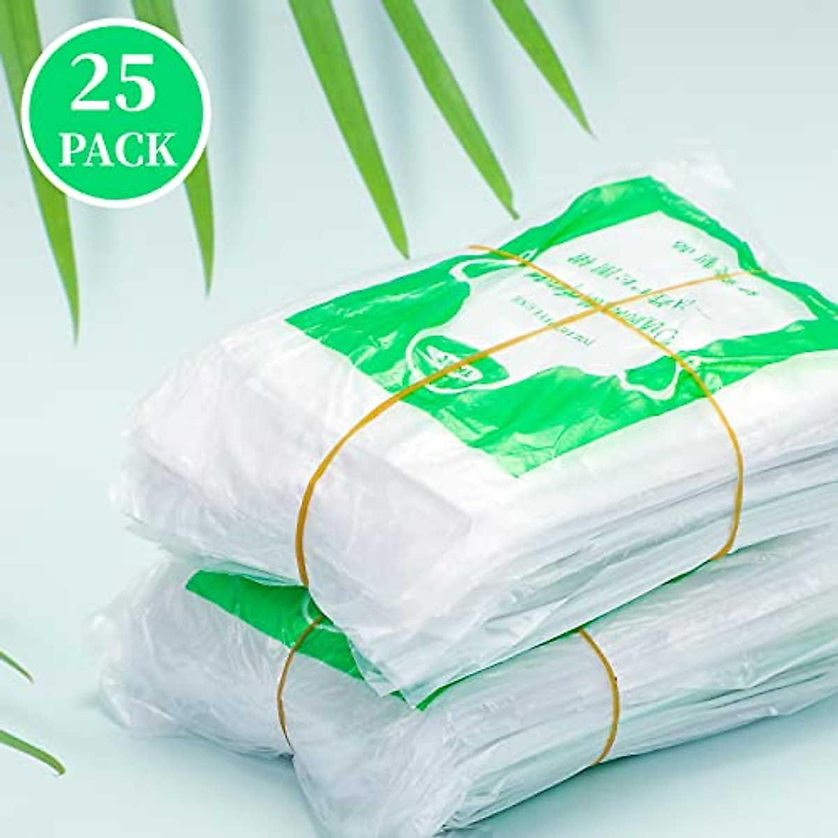 SATINIOR 25 Pieces Disposable Aprons Plastic Aprons for Kids Waterproof Oil Proof Small Clear Polythene Children Cooking Apron for Painting Cooking Eating Teaching DIY Craft Picnic