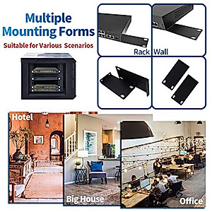 16 Port 100Mbps PoE+/ 2 Giga Up-Link Ports/ 1 Fiber SFP Port, 802.3af/at Unmanaged 300W Built-in Power, Extend Function, Metal, 19" Plug and Play