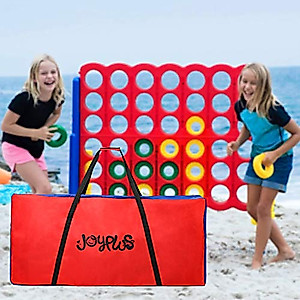 JoyPlus Christmas Tree Storage Bag Fits Up to 7 ft Disassembled Tree，47" x 12" x 19" Holiday Artificial Tree Storage Case with Durable Waterproof Material (Bag Only)