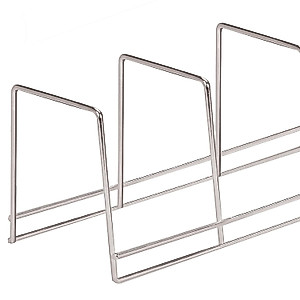 Better Houseware 1494/4 Plate Rack, standard, Silver