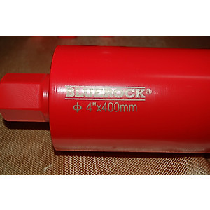 1" - 8" Inch Diamond Wet Core Drill Bit Set 1-1/4” Threaded by BLUEROCK Tools for Concrete Rebar Asphalt Brick Rock Masonry Hole Barrel Coring Bits