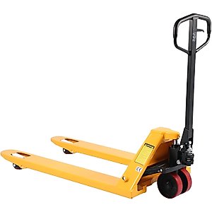Tory Carrier Manual Pallet Jack 5500 Lb. Capacity, Pallet Truck 48 × 27 Fork Size Standard Duty Hand Trucks