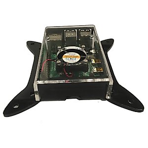 VESA Mount Case for Raspberry Pi 4 with Fan