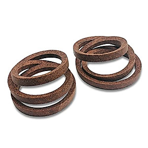 2 Pack 754-0101A Drive Belt 1/2" x 35"for MTD Troy-Bilt Yardman Snow Thrower Blower 754-0193 754-0235 954-0193 5068 954-0101A