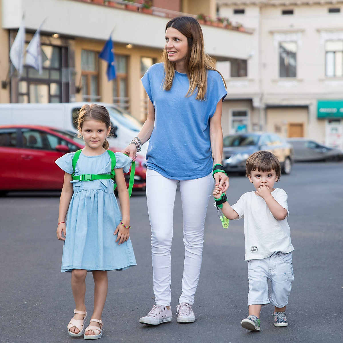 Child Leashes for Toddlers with Wrist Link - Cute Children Safety Harness Leash Kid Wristband Assistant Strap Belt with Anti Loss Wrist Link Safety Wrist Link for Toddlers 1-3 Years Old Boys and Girls