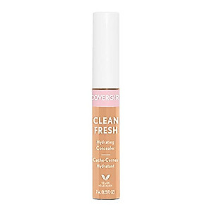 COVERGIRL Clean Fresh Hydrating Concealer, Light, 0.23 Fl Oz