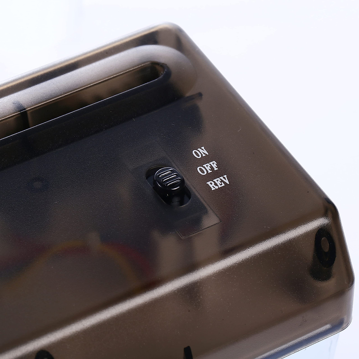 Portable Mini Paper Shredder, USB Auto A4 Paper Shredder Document Cutter Strip Cutting Machine Office Stationery Black