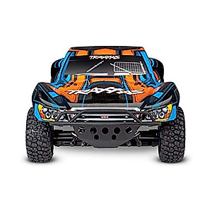 Traxxas Slash 4x4 Ultimate, 4x4 RC Truck, 1/10 Scale, 60+ mph, Orange