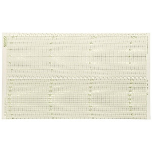 Oakton WD-08368-11 Chart Paper for 3 Speed Hygrothermograph, 0 Degree F, 1 Day Rotation
