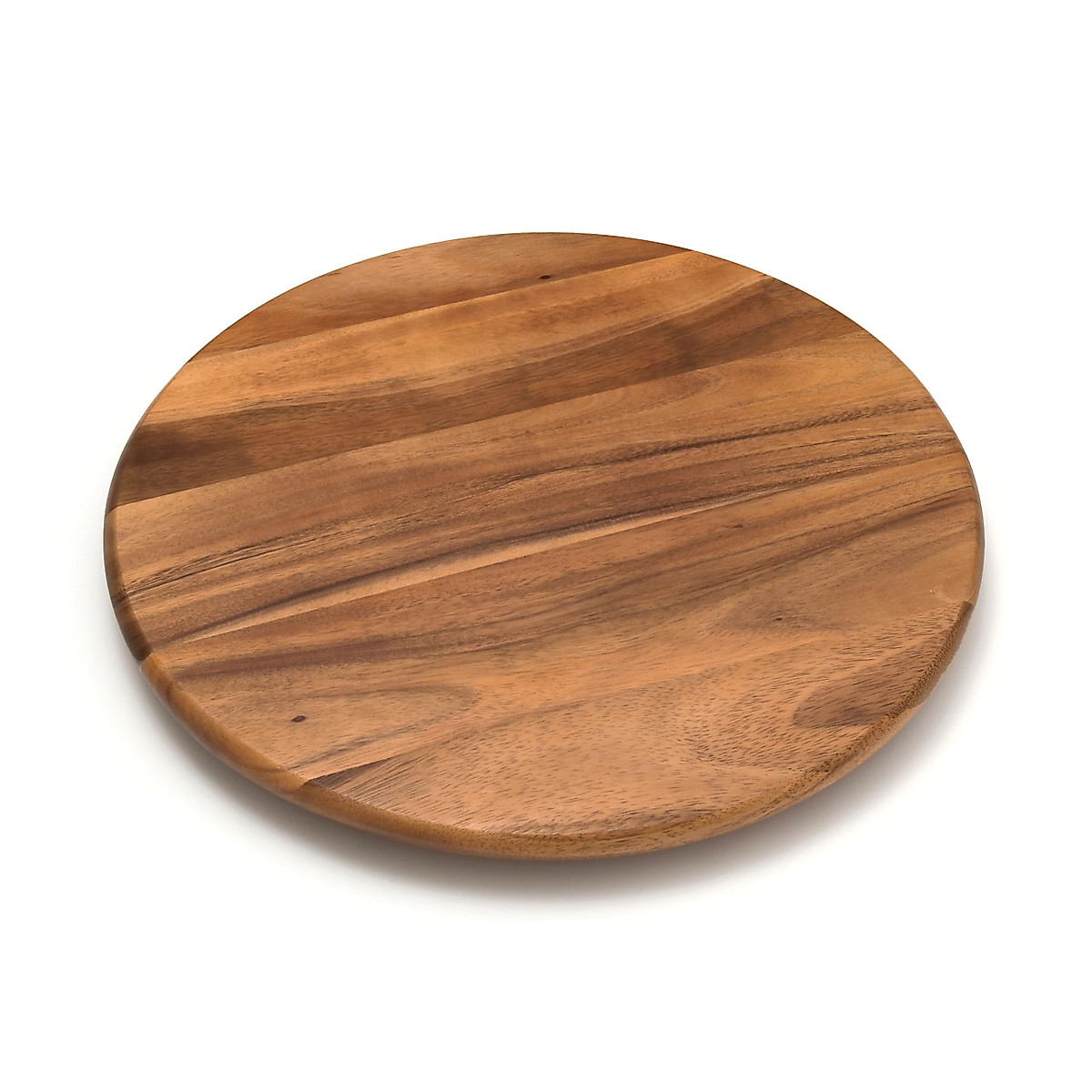 Lipper International Acacia Wood 18-Inch Lazy Susan Kitchen Turntable