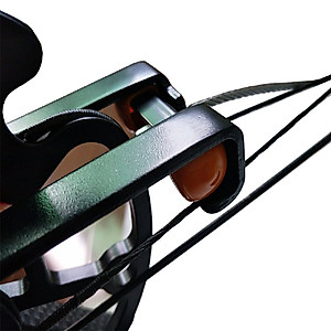 SHARROW Portable Hand Held Compound Bow Press with 2 Quad Brackets Bow String Replacement Tool for Compound Bow Archery